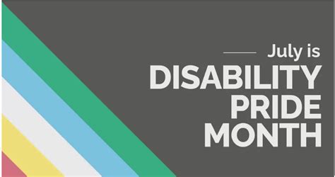 Disability Pride Month Arthritis Action