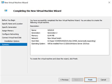 Create Virtual Machine In Hyper V On Windows Server DSKOLI