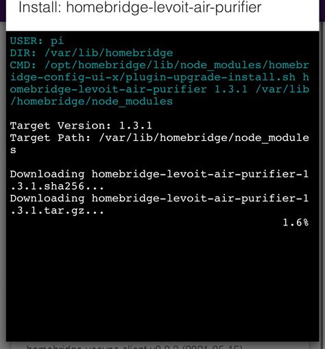 Unable To Install Plugins Rhomebridge