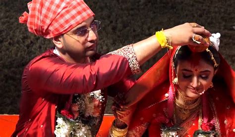 Sriparna Roy Marriage বিয়ে সারলেন ‘রুক্মিণী শ্রীপর্ণা রইল
