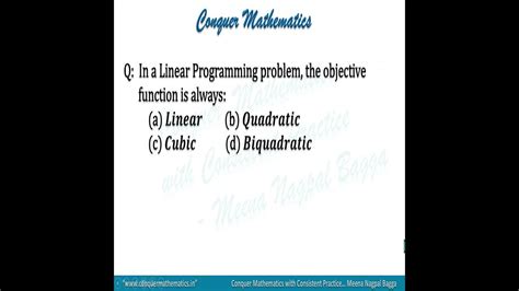 Class 12 Mathematics Linear Programming 2 Previous Year Questions