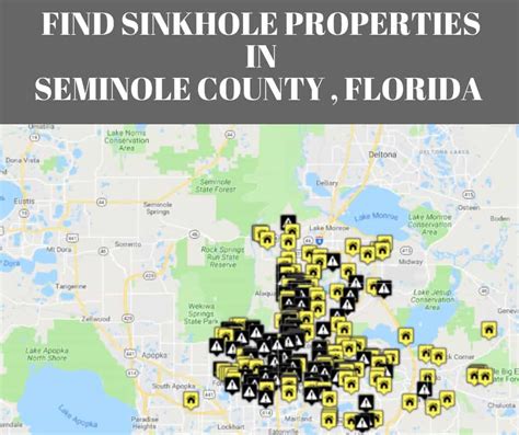 Sinkholes In Seminole County Fl Florida Sinkholes Interactive