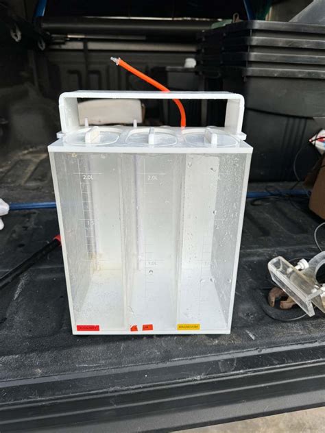 Wisconsin Dosing Sold 6 Liter Triple Dosing Container Reef2reef