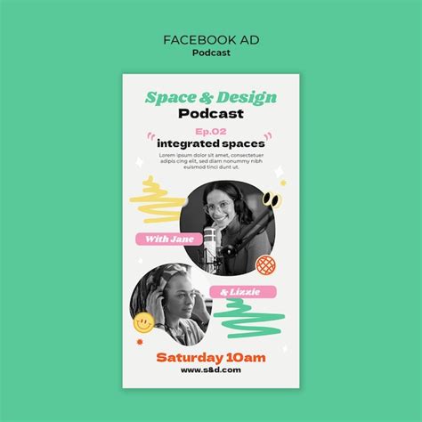 Free Psd Podcast Template Design