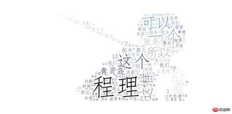 python生成的词云没有图案 python如何生成词云的方法 csdn博客