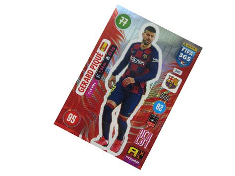 PANINI FIFA 365 2021 ADRENALYN XL POWER TITAN GERARD PIQUE 340 ...