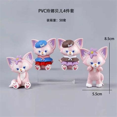 2023 Wholesale Pvc Linabell Cartoon Toy Action Figures For Cake