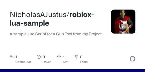 Github Nicholasajustusroblox Lua Sample A Sample Lua Script For A
