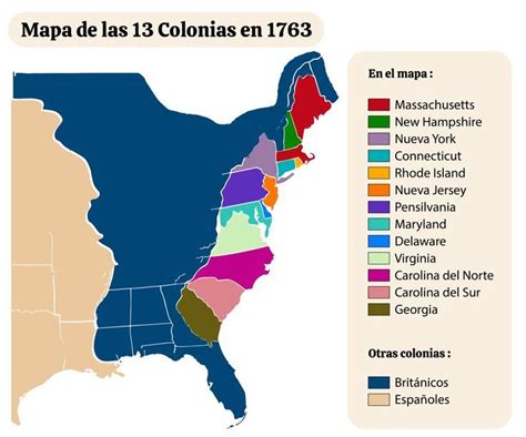 Mapa Grande De 13 Colonias