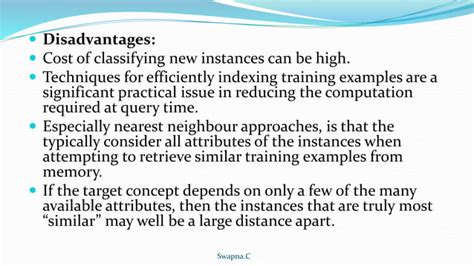 Instance Based Learning Pptx