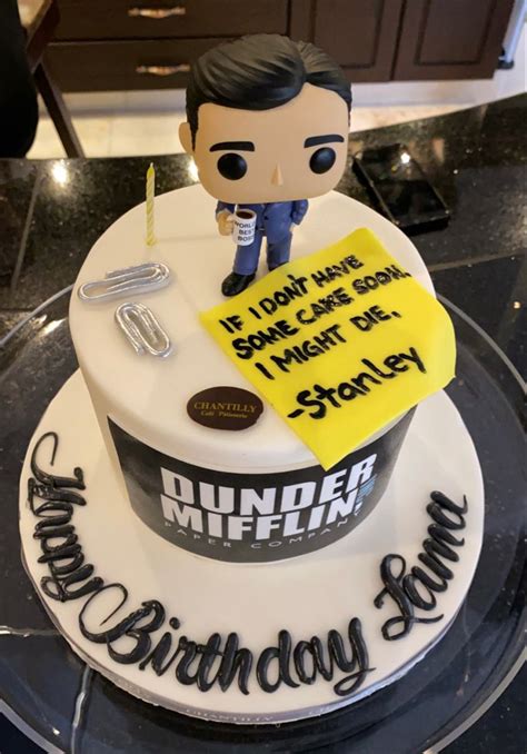 The Office Michael Scott Birthday Cake Michael Scott Cake Dunder