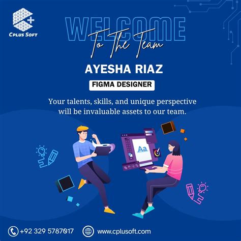 Cplus Soft On Linkedin Welcoming Welcome Newteammember Figma