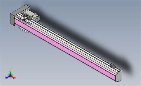 丝杆滑台 半封闭eh8 Lxx C S750 Bd P40 D3 Step 模型图纸下载 懒石网