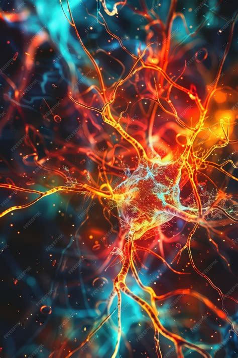 Dynamic Neural Network Activity Vibrant Visualization of Neurons and Synapses Firing in Human ...