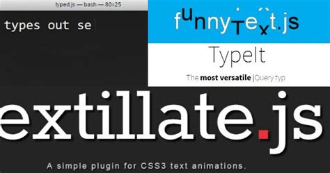 9 Jquery Text Animation And Effect Plugins Designtuts