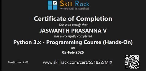 Python Skillrack Coding Programming Ai Datascience Learning