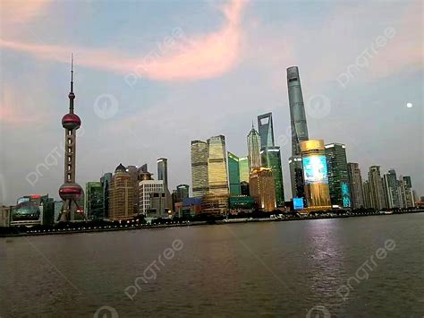 상하이 야경 촬영 사진 4 배경 자연 경관 도시 풍경 해질녘 배경 일러스트 및 사진 무료 다운로드 Pngtree