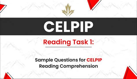 Celpip Reading Task 1 Sample Questions