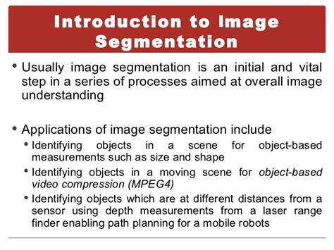 Image Segmentation Ppt