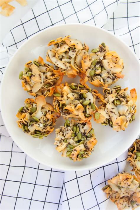 Healthy Honey Coconut Clusters The Lemon Diaries