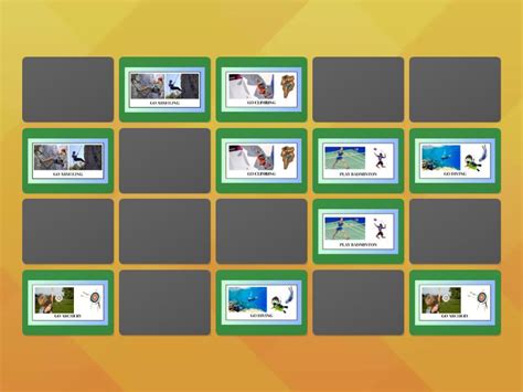 Memory Matching Pairs