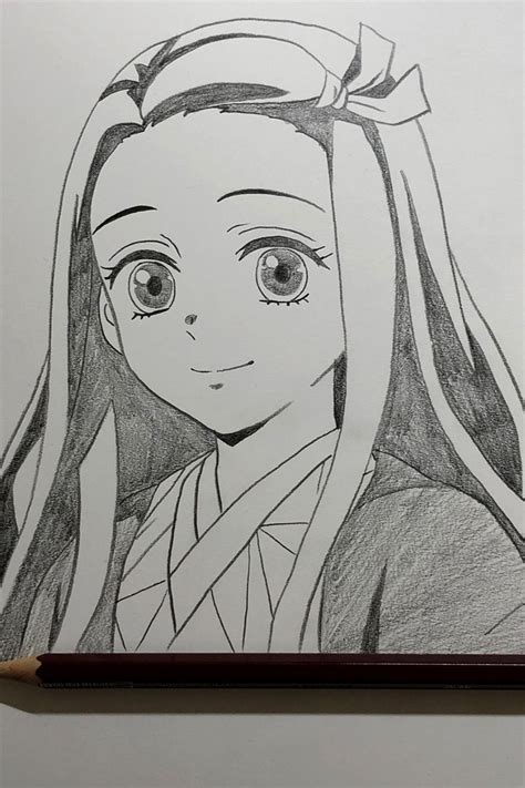Draw Nezuko Step By Step In 2024 Anime Sketch Drawings Anime Drawings