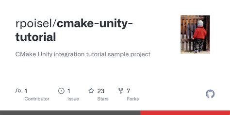 github rpoisel cmake unity tutorial cmake unity integration tutorial