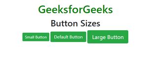 Bootstrap 5 Buttons | GeeksforGeeks