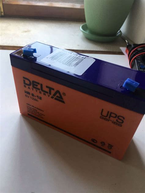 Аккумуляторная батарея для ИБП DELTA BATTERY HR 6-12 — купить по низкой ...