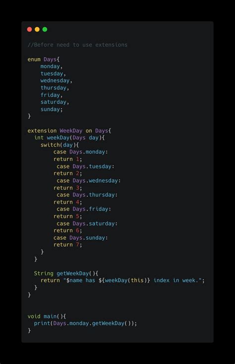 Shreya Patel On Linkedin Flutter Dart Enums Enhanced Tips
