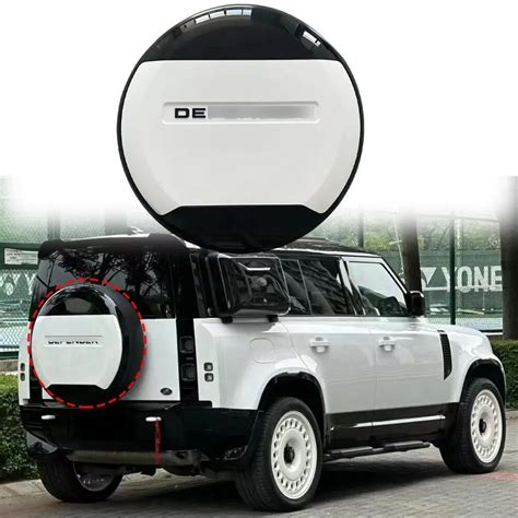 Spare Tire Cover For Land Rover Defender 90 110 2020 2023 With Abs
