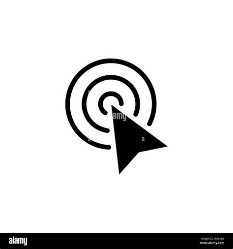 Click Icon Vector Pointer Arrow Icon Cursor Icon Vector Stock Vector