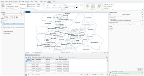 exporting selected features to a new layer but lab esri community