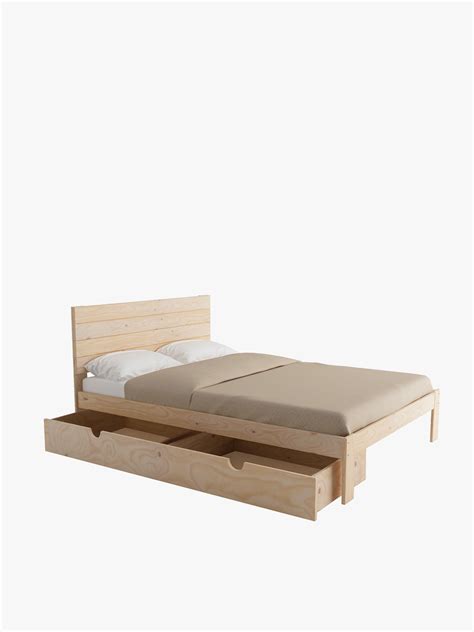 Lit Double Testa De 135 Cm Avec 1 Tiroir Lufe