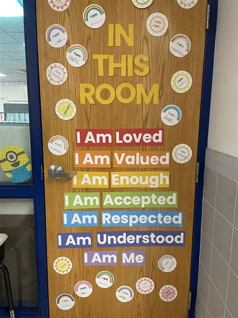 Positive Affirmation Door Kit For Classroom School Counselor Door Decorations Counselor Door