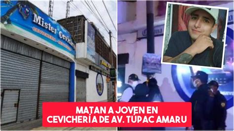 Trujillo De Siete Balazos Asesinan A Un Hombre Dentro De Cevichería