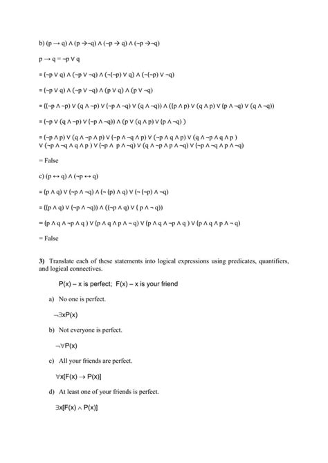 Discrete Mathematic Question Answers Pdf