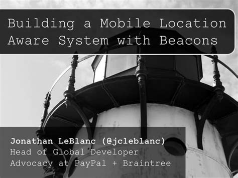 Building A Mobile Location Aware System With Beacons Pdf