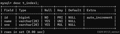 mysql 创建索引 mysql创建主键 csdn博客