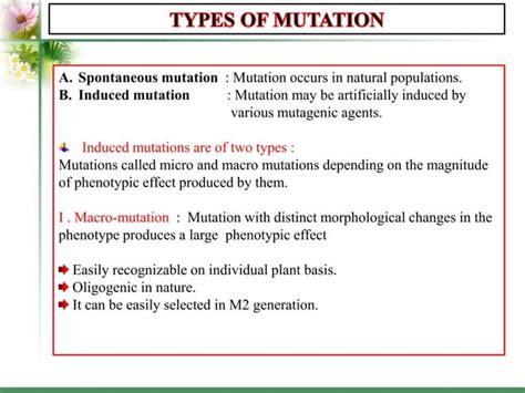 Application Of Mutation Breeding In Field Crops Pptx