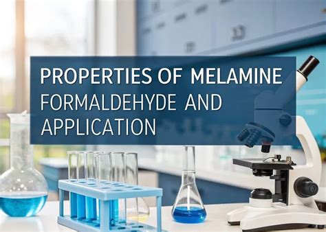 Properties Of Melamine Formaldehyde And Application