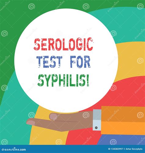 Conceptual Hand Writing Showing Serologic Test For Syphilis Business Photo Text Laboratory