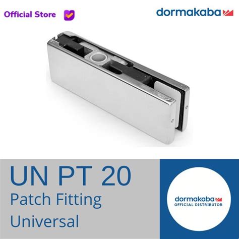 Promo Dorma Patch Fitting Universal Pt 20 Dormakaba Un Pt20 Cicil 0 3x