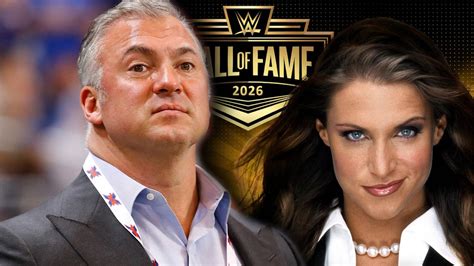 Stephanie Mcmahons Hall Of Fame Induction Guarantees Shane Mcmahons