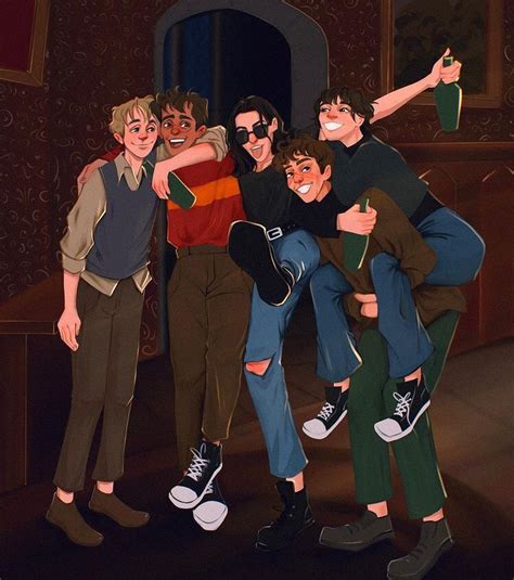 Pin By Карина On Hp The Marauders All The Young Dudes Marauders Fan Art