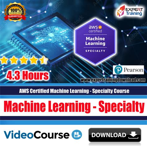 Aws Certified Machine Learning Specialty Expert Training