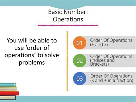 Operations Powerpoint Foundation Gcse Teaching Resources