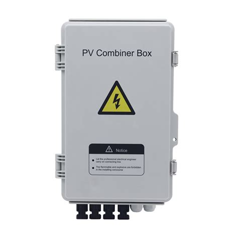 china solar system dc pv combiner box 6 strings input 1 output ip65