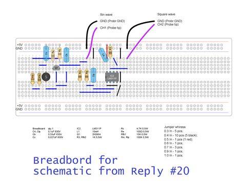 Lm311 Comparator Input From Colpitts Oscillator Questions Page 2 Forum For Electronics
