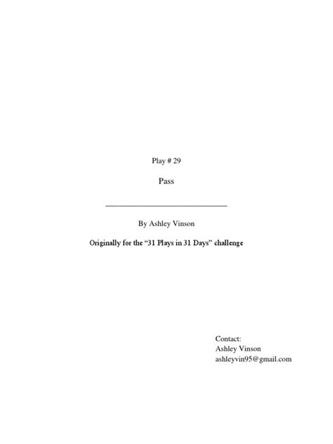 Pass Play 29 Pdf Weather